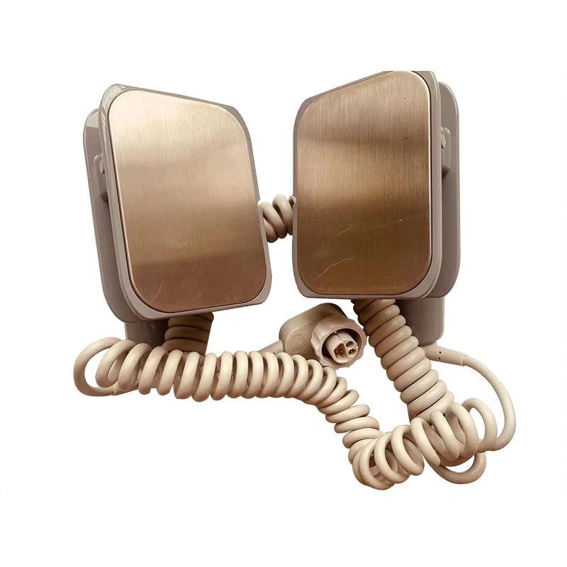 Palas externas originales del desfibrilador D6 / D3 de Mindray con cables 0651-30-77001 ...
