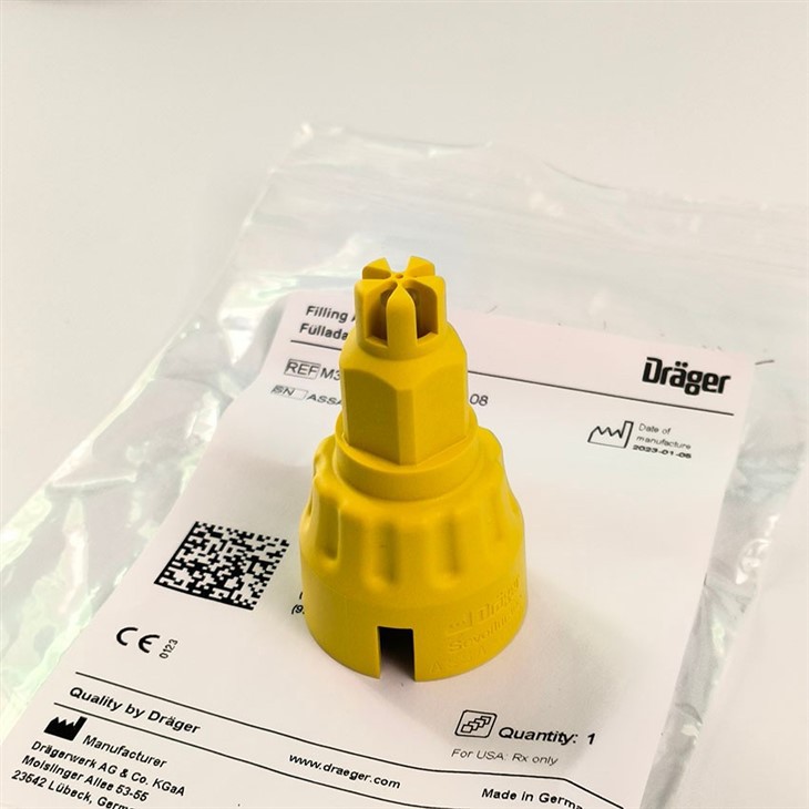 Accesorios del adaptador de llenado del vaporizador Drager Dosificador ...